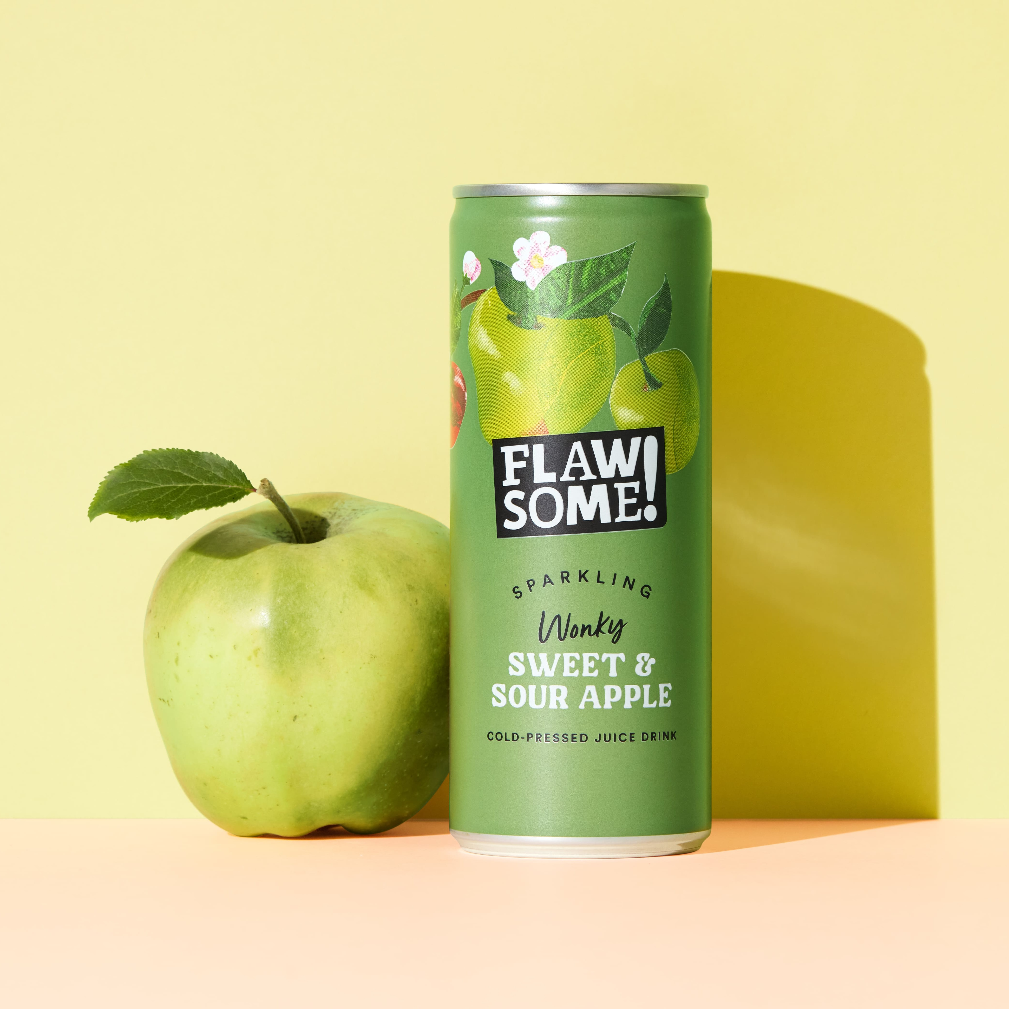 Wonky sparkling fruit juice – Flawsome! drinks